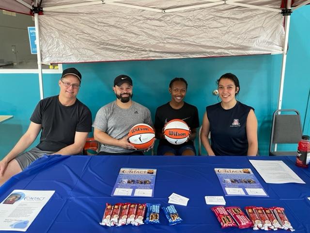 Contact Physical Therapy helps with Sam Thomas Basketball Youth Camp